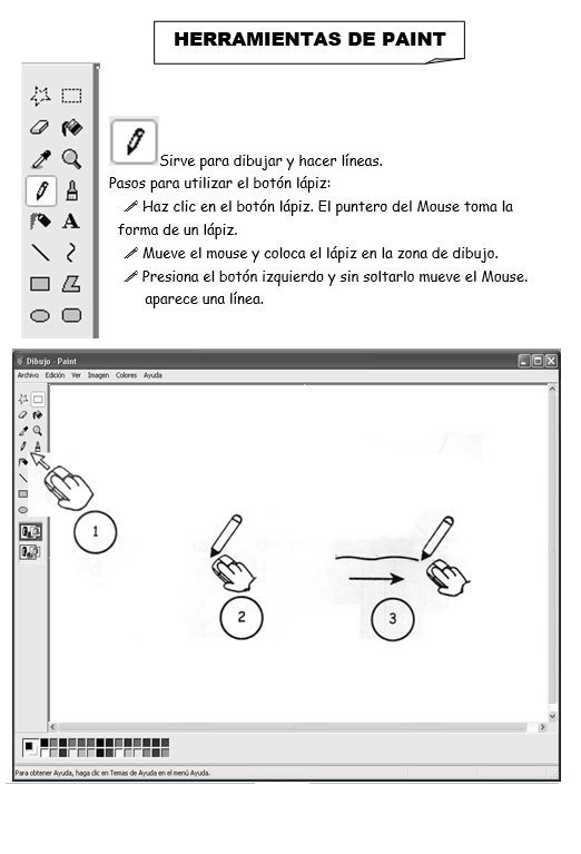 Computación, Jueves 10 de noviembre de 2022, Paint, Herramienta Lápiz y ...