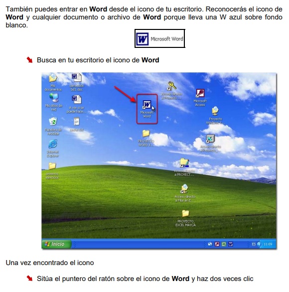 Computación, Miércoles 23 de Marzo de 2022, Entrar a Word desde ...